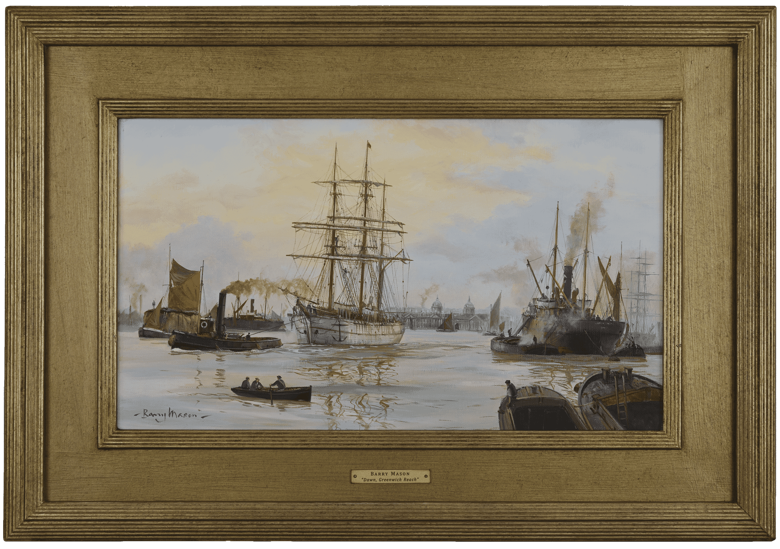 BARRY MASON| "Dawn, Greenwich Reach"